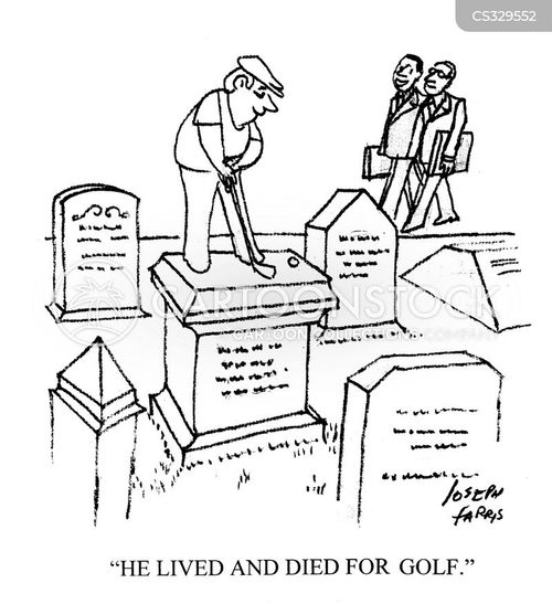 Avid Golfer Cartoons and Comics - funny pictures from CartoonStock