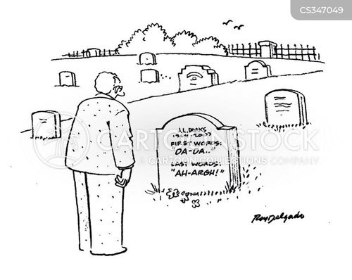Any Last Words Cartoons and Comics - funny pictures from CartoonStock