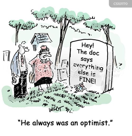 Eternal Optimist Cartoons and Comics - funny pictures from CartoonStock