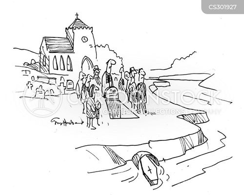 Open Grave Cartoons and Comics - funny pictures from CartoonStock