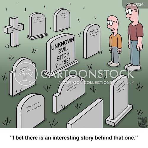 Gravestone Inscription Cartoons and Comics - funny pictures from ...