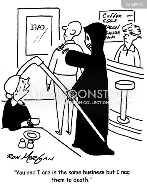 Death Scene Cartoons and Comics - funny pictures from CartoonStock