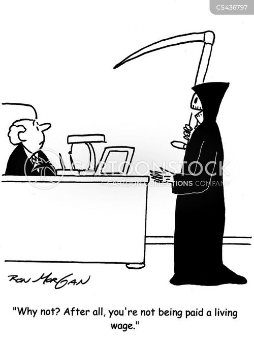 Minimum Wage Cartoons and Comics - funny pictures from CartoonStock