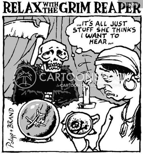 Soul Reaper Cartoons and Comics - funny pictures from CartoonStock