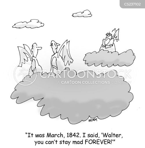 Holding A Grudge Cartoons and Comics - funny pictures from CartoonStock