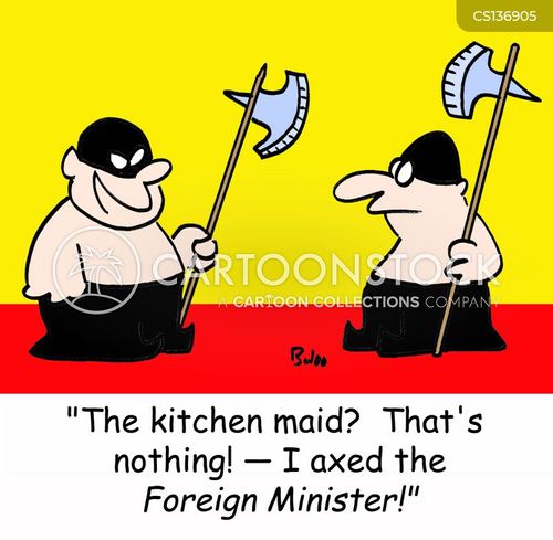 Headsman Cartoons and Comics - funny pictures from CartoonStock