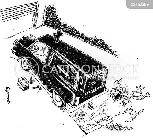 Hearse Cartoons Drawings