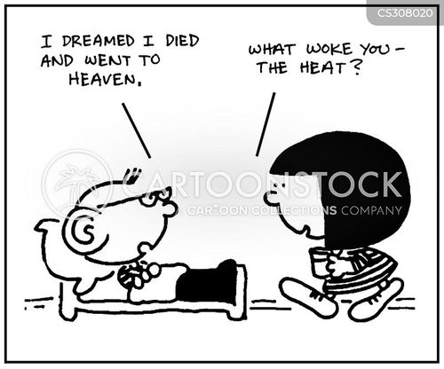 Heavenly Discomfort Cartoons and Comics - funny pictures from CartoonStock