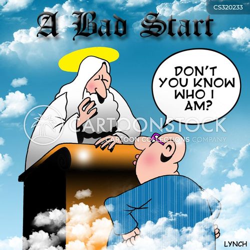 Heavenly Realms Cartoons and Comics - funny pictures from CartoonStock