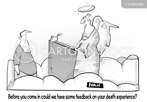 After-death Experience Cartoons and Comics - funny pictures from ...