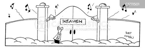 Heaven Cartoons and Comics - funny pictures from CartoonStock