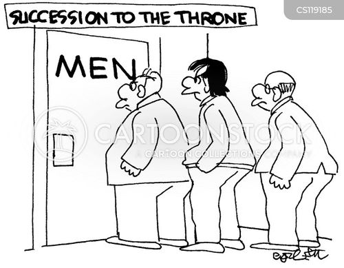 Succession Cartoons and Comics - funny pictures from CartoonStock