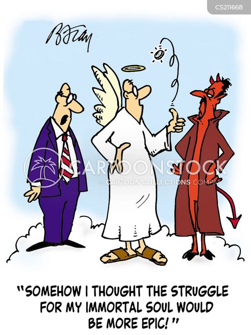 Eternal Soul Cartoons and Comics - funny pictures from CartoonStock