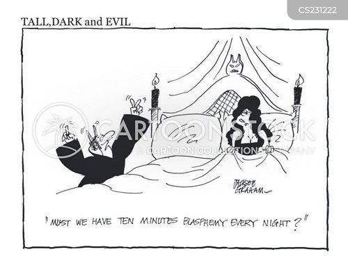 Blaspheme Cartoons and Comics - funny pictures from CartoonStock