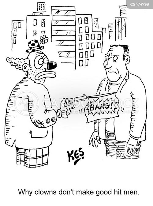 Fake Gun Cartoons and Comics - funny pictures from CartoonStock