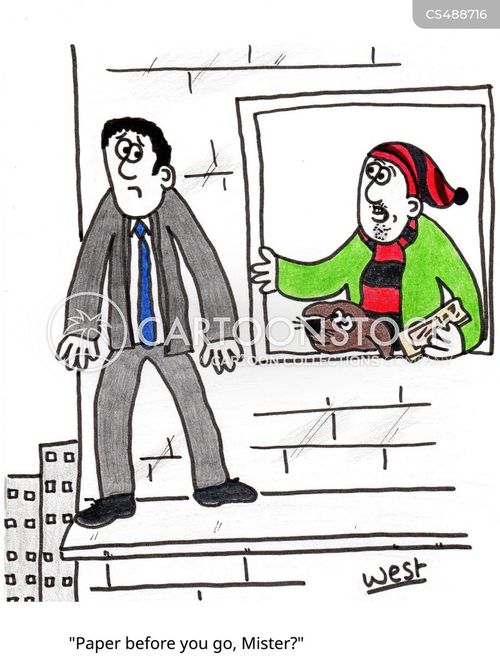 Paper Delivery Cartoons and Comics - funny pictures from CartoonStock