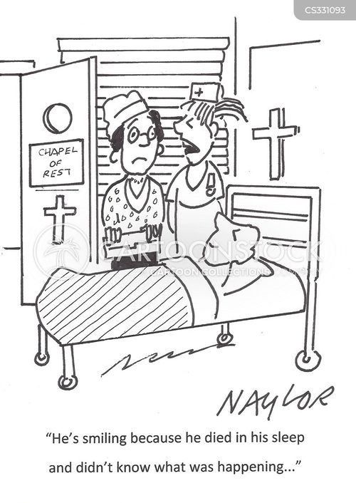 Patient Death Cartoons and Comics - funny pictures from CartoonStock