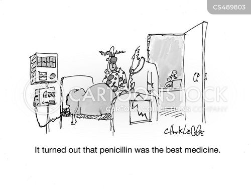 Penicillin Cartoons and Comics - funny pictures from CartoonStock