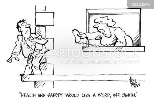 Safety At Work Cartoons and Comics - funny pictures from CartoonStock