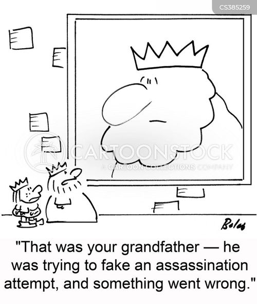 Assassination Attempt Cartoons and Comics - funny pictures from ...