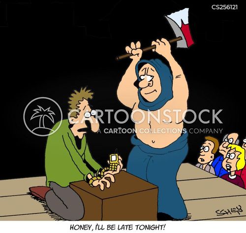 Stay Of Execution Cartoons and Comics - funny pictures from CartoonStock