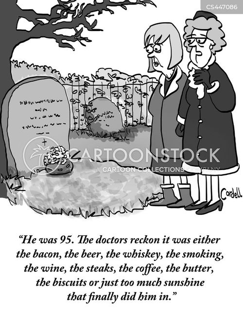 Causes Of Death Cartoons and Comics - funny pictures from CartoonStock