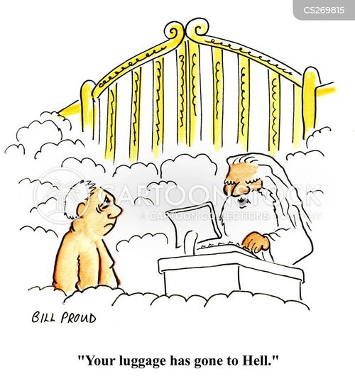 Lost Bags Cartoons and Comics - funny pictures from CartoonStock