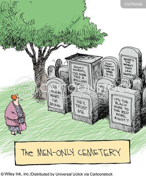 Male Stereotypes Cartoons and Comics - funny pictures from CartoonStock