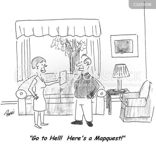 Go To Hell Cartoons and Comics - funny pictures from CartoonStock