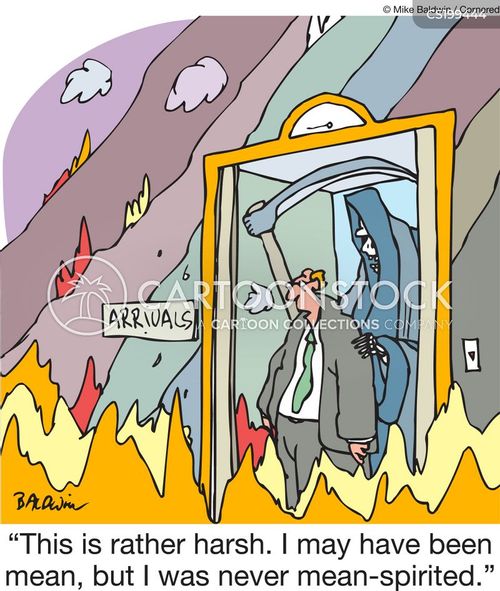 Going To Hell Cartoons and Comics - funny pictures from CartoonStock