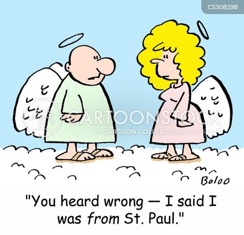 Saint Paul Cartoons and Comics - funny pictures from CartoonStock