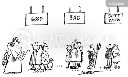 Moral Ambiguity Cartoons and Comics - funny pictures from CartoonStock