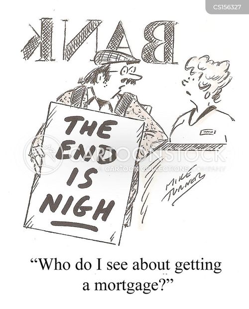Mortgaged Cartoons and Comics - funny pictures from CartoonStock