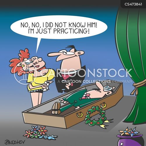 Grieving Process Cartoons and Comics - funny pictures from CartoonStock