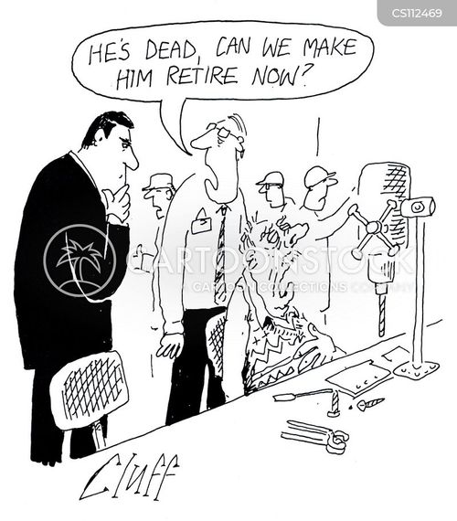 Retiring Retired Cartoons and Comics - funny pictures from CartoonStock