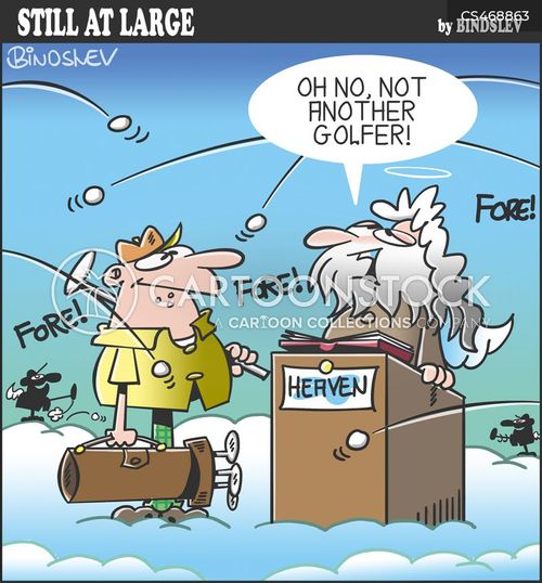 Golfer Cartoons and Comics - funny pictures from CartoonStock
