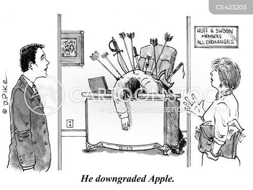 Downgrade Cartoons and Comics - funny pictures from CartoonStock