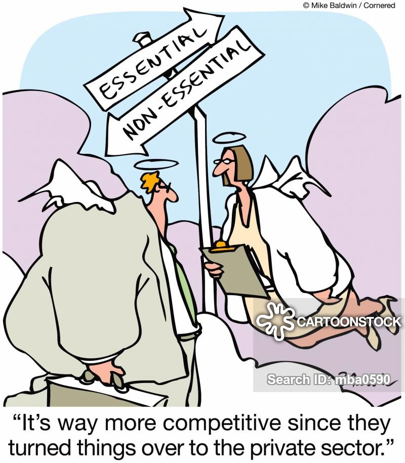 Non-essential Cartoons and Comics - funny pictures from CartoonStock