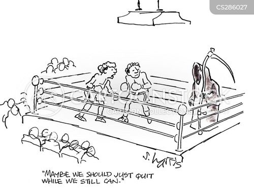 Quit Whilst Ahead Cartoons and Comics - funny pictures from CartoonStock