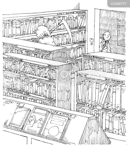 Librarys Cartoons and Comics - funny pictures from CartoonStock