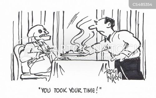 Impatient Waiters Cartoons and Comics - funny pictures from CartoonStock