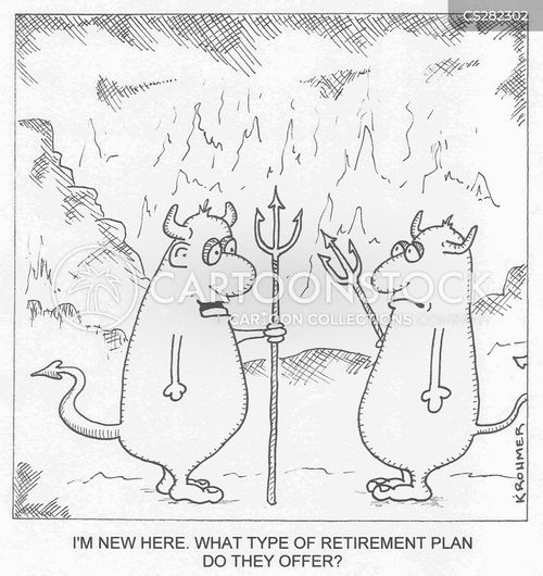 Pension Provision Cartoons and Comics - funny pictures from CartoonStock