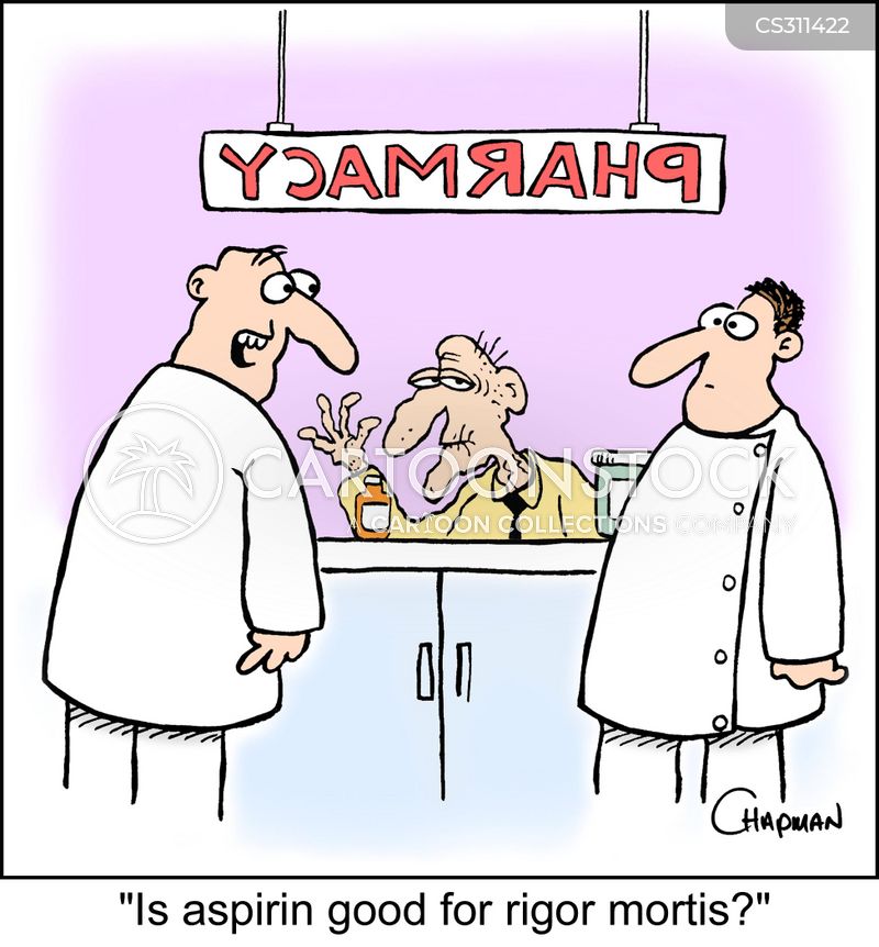 Rigor Mortis Cartoons and Comics - funny pictures from CartoonStock