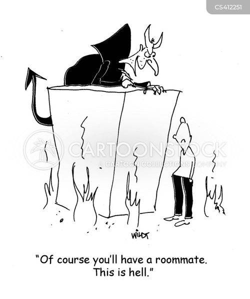 Roommate Cartoons and Comics - funny pictures from CartoonStock