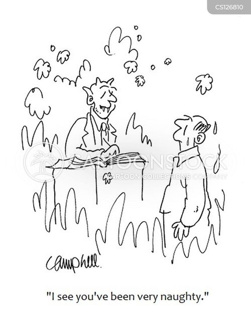 Sinful Nature Cartoons and Comics - funny pictures from CartoonStock