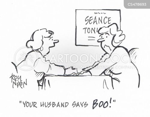 Mysterious Abilities Cartoons and Comics - funny pictures from CartoonStock