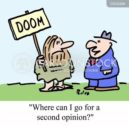 Street Prophecy Cartoons and Comics - funny pictures from CartoonStock