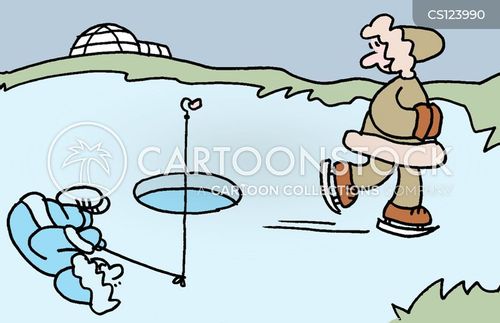 Ice Hole Cartoons and Comics - funny pictures from CartoonStock