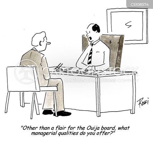 Interview Board Cartoons and Comics - funny pictures from CartoonStock