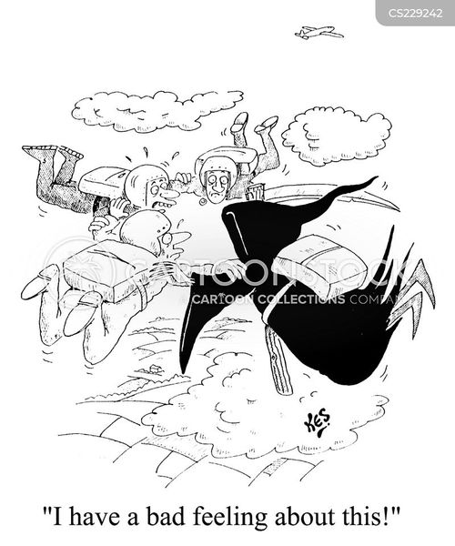 Bad Feeling Cartoons and Comics - funny pictures from CartoonStock